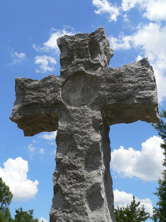 Stone Cross stock photo. Image of cross, dead, tomb, historic - 214604
