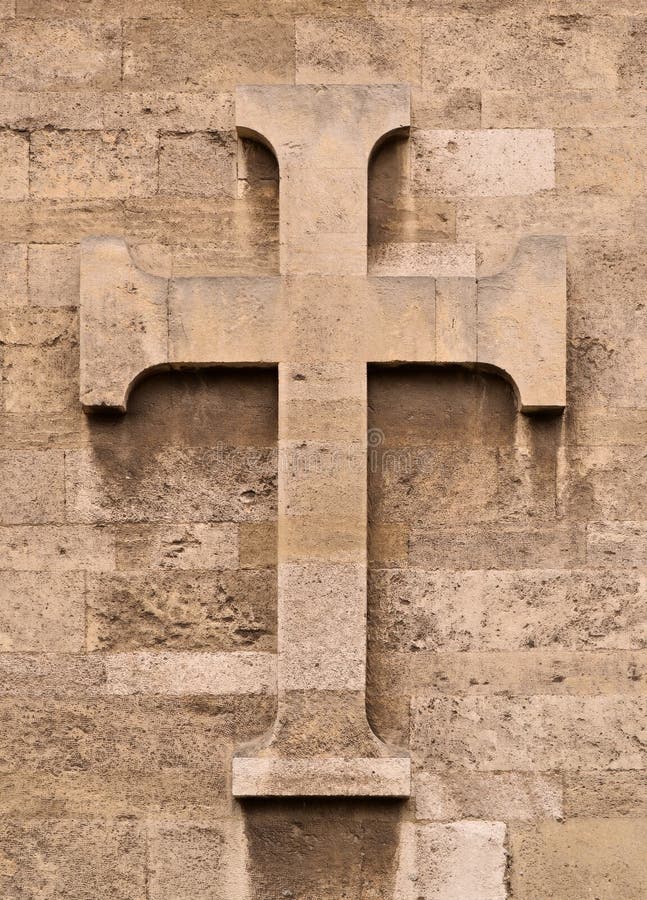 Stone cross stock image. Image of gray, color, religion - 35446001