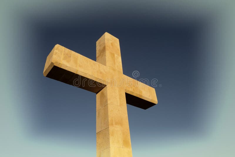 Stone cross stock image. Image of tall, huge, faith, belief - 49955331