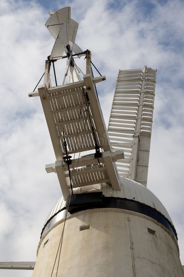 Windmill Cross with Sails Close Up Stock Image - Image of netherlands ...