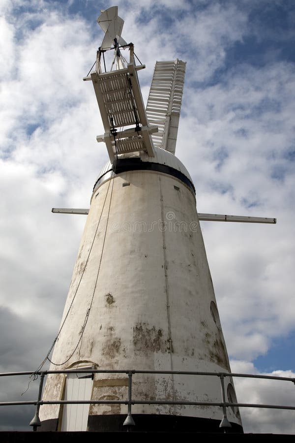 Windmill Cross with Sails Close Up Stock Image - Image of netherlands ...