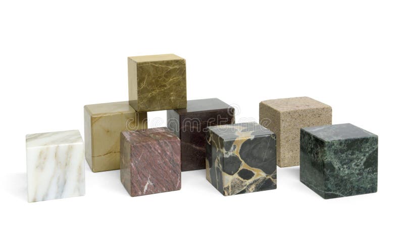 Stone cubes stock image. Image of facet, lateral, cube - 31492709