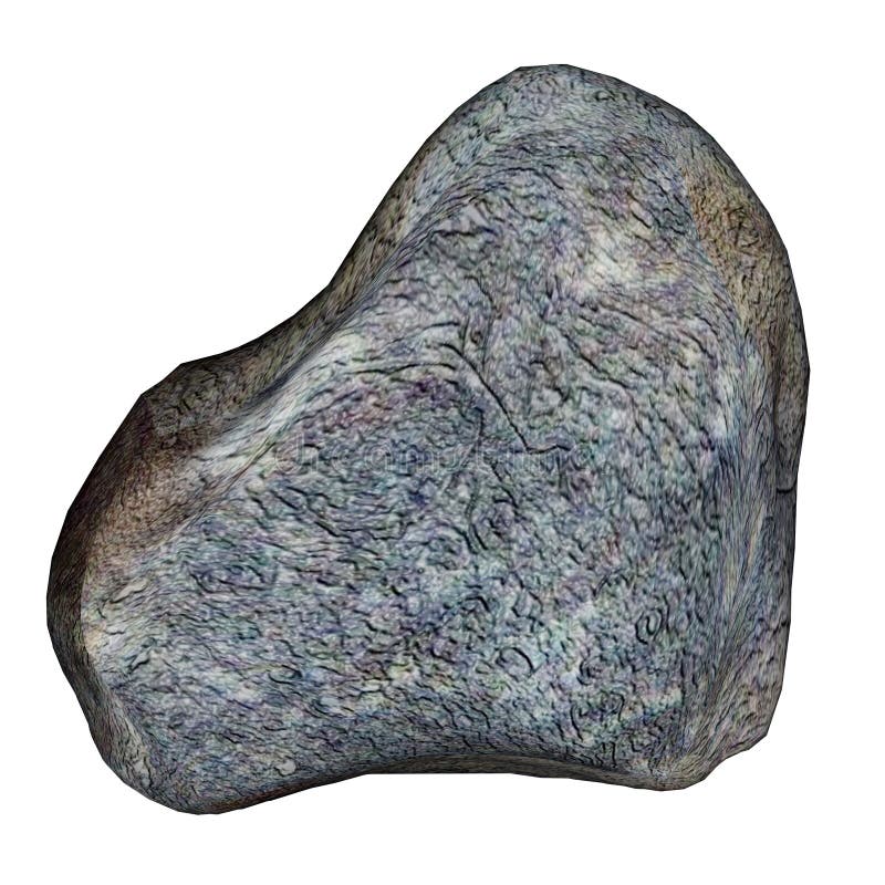 Stone - 3D render stock illustration. Illustration of rock - 57519605