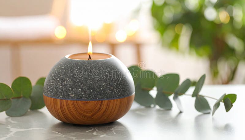 Stone Diffuser on Granite stock illustration. Illustration of diffuser ...