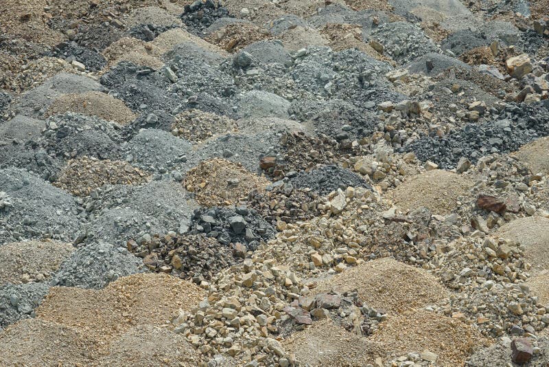 Stone Dump Texture. Multicolored Stones Background Stock Photo - Image ...