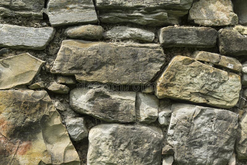 Stone and Earth Ancient Wall Texture Stock Photo - Image of stonewall ...