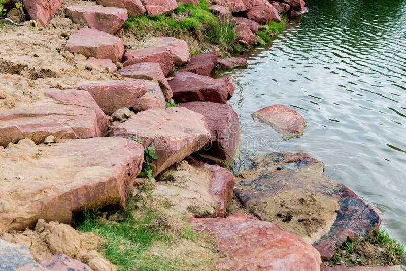 Stone Edge of water tower stock image. Image of rock - 32503439