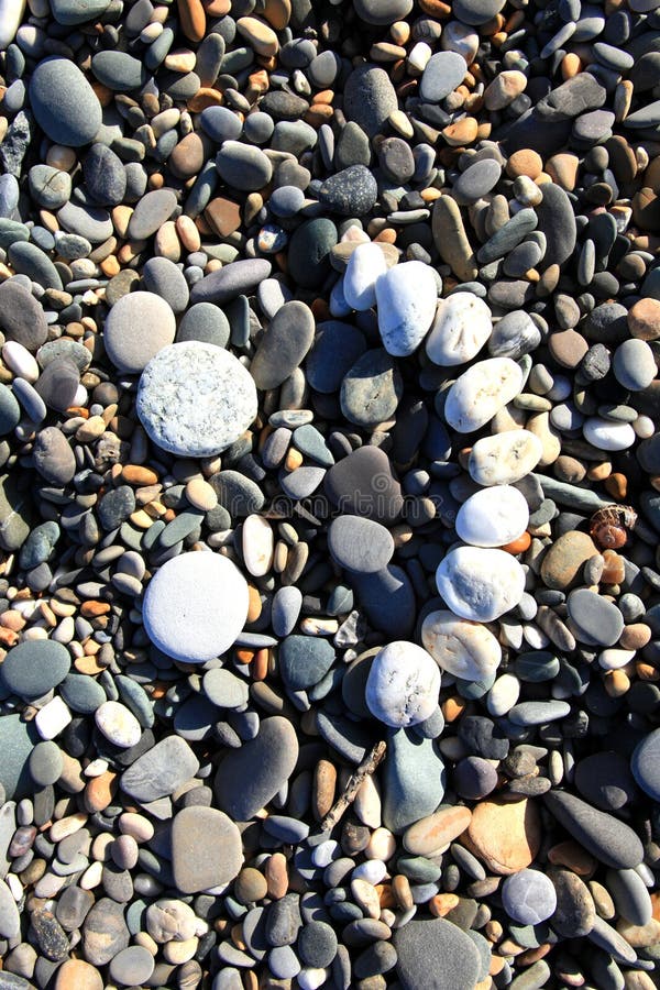 Stone face. stock image. Image of stones, beach, shingles - 11316979