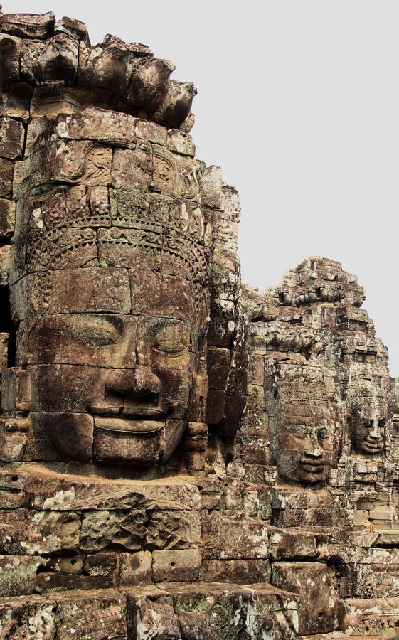 Stone face stock image. Image of southeast, stone, smile - 36712813