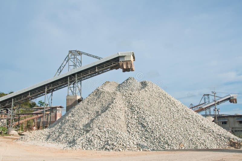 Stone factory rock stone stock image. Image of concrete - 195623043
