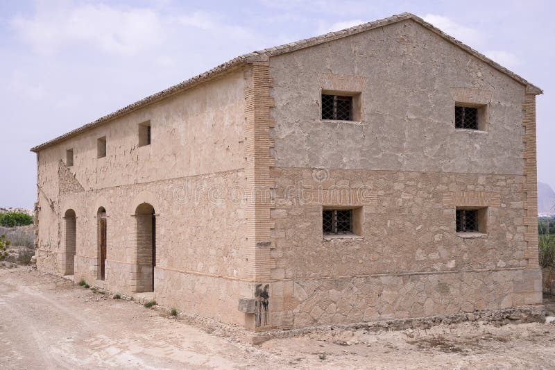 Stone Farm Building in Spain Stock Photo - Image of spain, building ...
