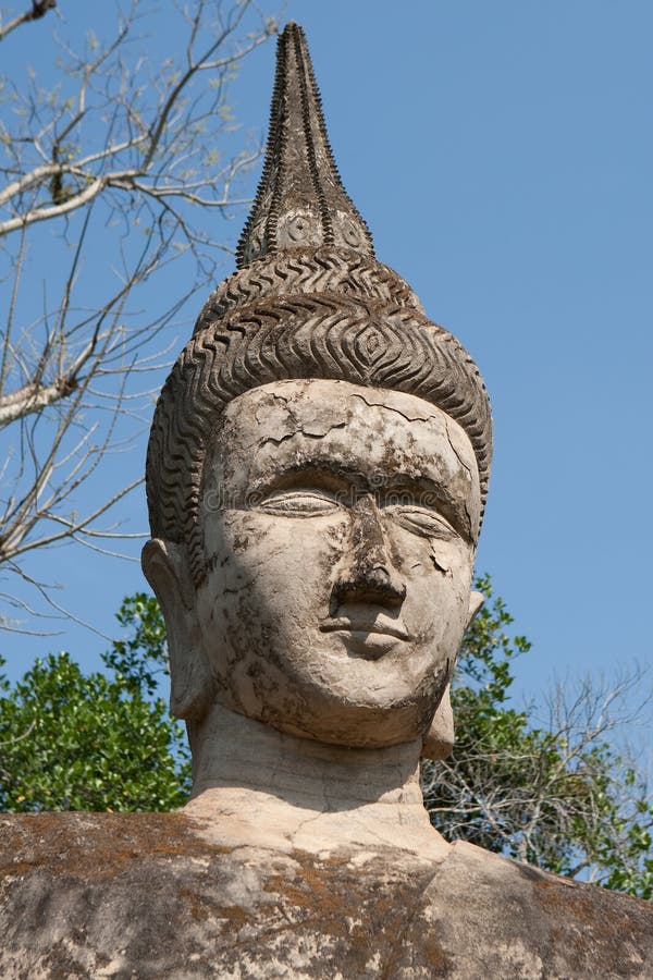 Stone figure buddhist stock photo. Image of stone, laos - 13257914