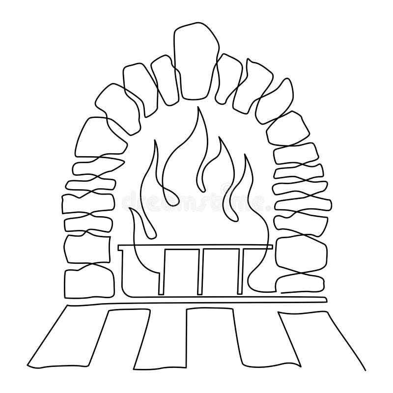 Continuous House Fire Stock Illustrations – 171 Continuous House Fire ...