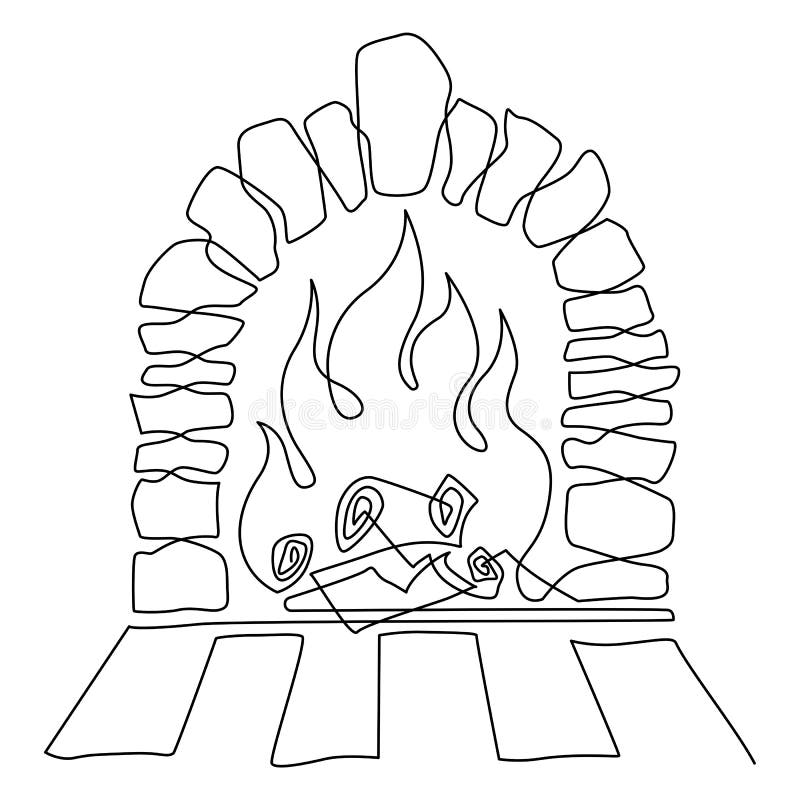 Continuous Fire House Stock Illustrations – 173 Continuous Fire House ...