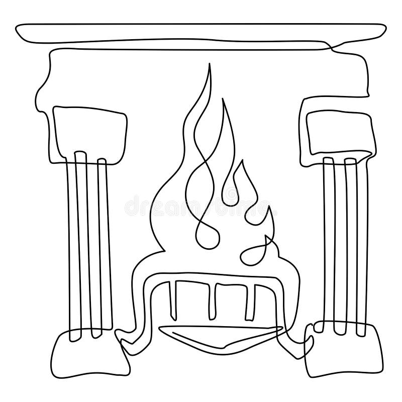Continuous House Fire Stock Illustrations – 171 Continuous House Fire ...