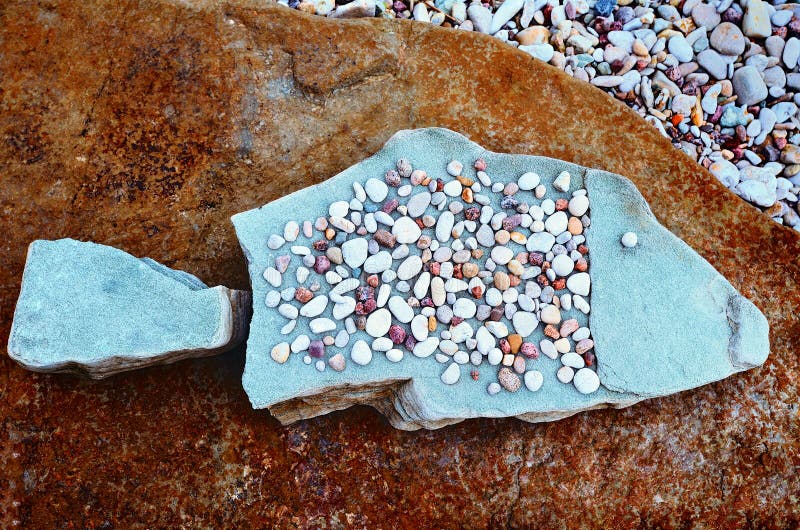 Stone Fish stock photo. Image of shape, meditation, seacoast - 33508866