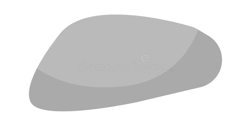 Stone Flat Icon Architectural and Landscape Decor Element Stock Vector ...