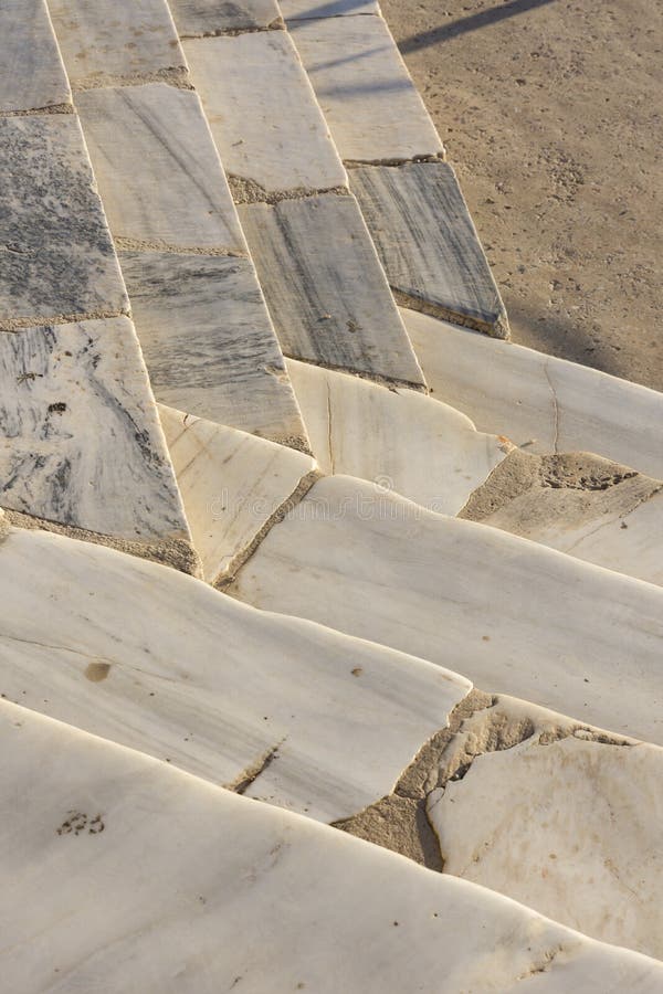 Stone Floor at the Acropolis of Athens Stock Image - Image of sunny ...