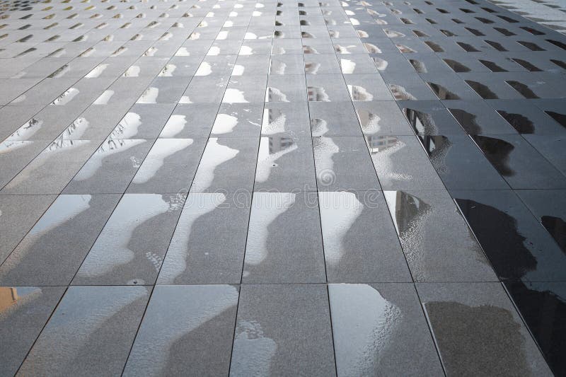 Stone Floor Texture after Rain Stock Photo - Image of rock, design ...