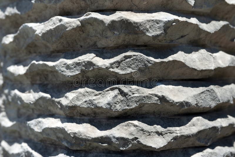 Stone Floor Texture with Wavy Pattern Stock Image - Image of carving ...