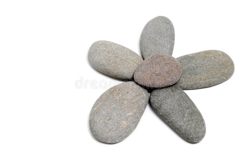 Stone flower stock photo. Image of isolated, background - 14440268