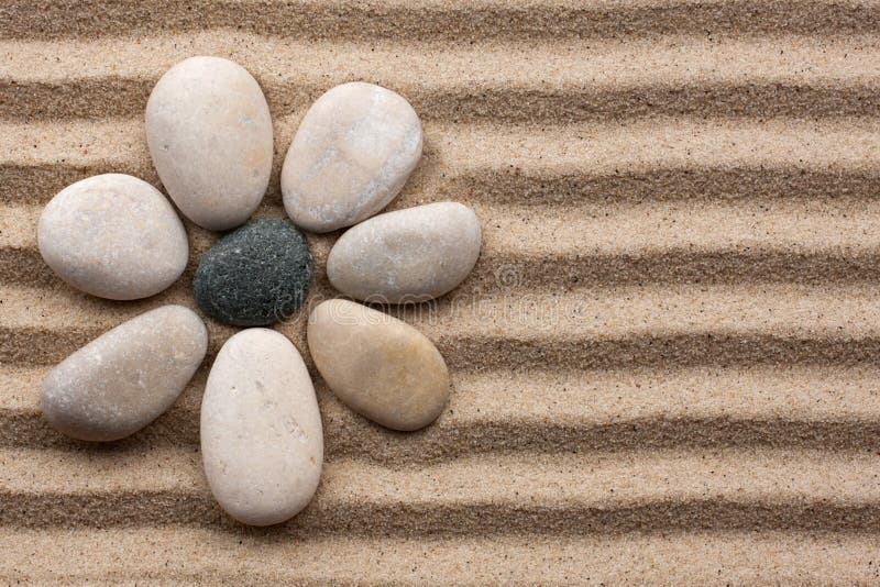 Stone flower stock photo. Image of concept, mind, horizontal - 26954122