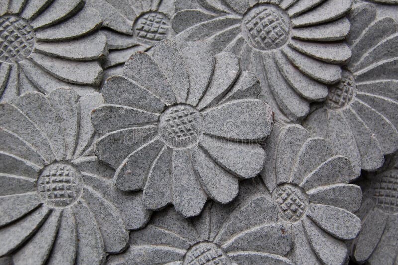 Stone Flowers stock photo. Image of flowers, details - 17934316