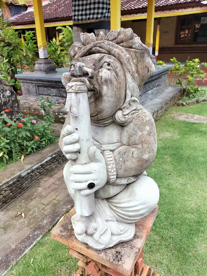 Stone Fluit statue stock photo. Image of stone, fluit - 263778730