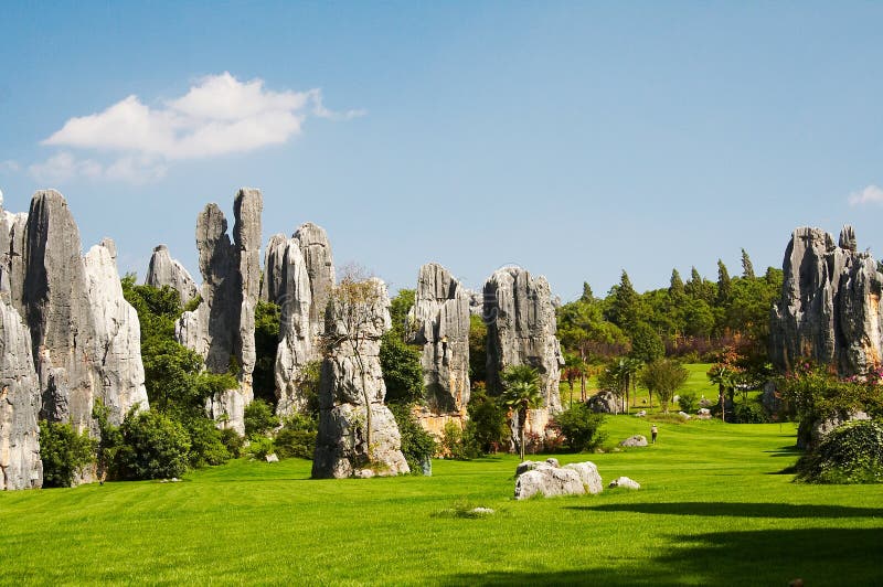 China s Stone Forest stock photo. Image of garden, attraction - 9781444