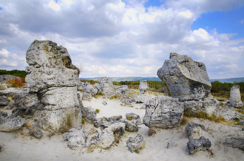 Stone Forest, Varna, Bulgaria Stock Image - Image of varna, scenic ...