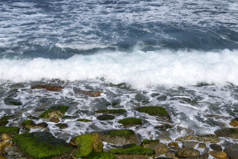 Stone Formation on the Seaside Stock Image - Image of cliff, abstract ...