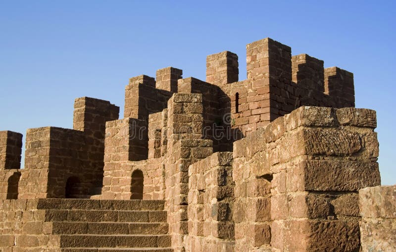 Stone Fortress stock photo. Image of travel, moorish, tourism - 1779940