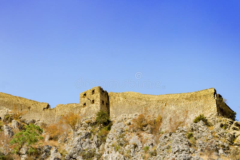 Stone fortress stock photo. Image of landscape, landmark - 103173788