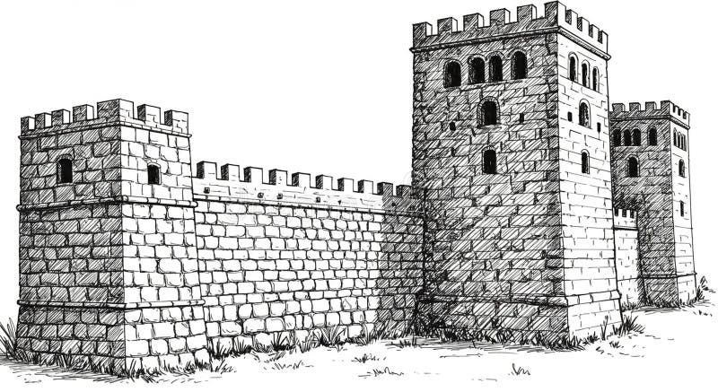 Large Rectangular Towers Stock Illustrations – 163 Large Rectangular ...