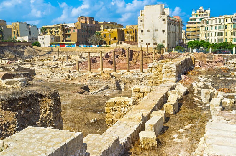 The stone foundation editorial photography. Image of ruins - 58377467