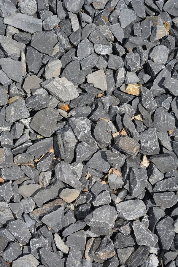 Stone fragments stock image. Image of packed, gray, crushed - 353905685