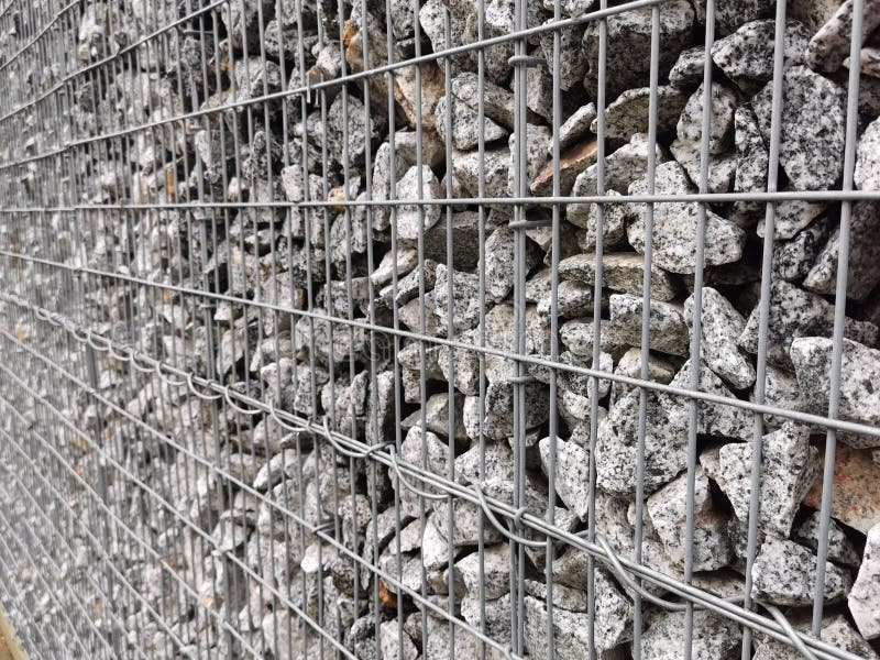 Gabion, Texture, Background. Gabion Net and Construction Design Stock ...