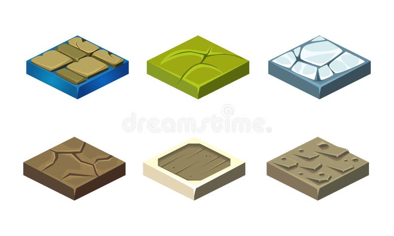 Stone game design elements stock vector. Illustration of cartoon - 69461020