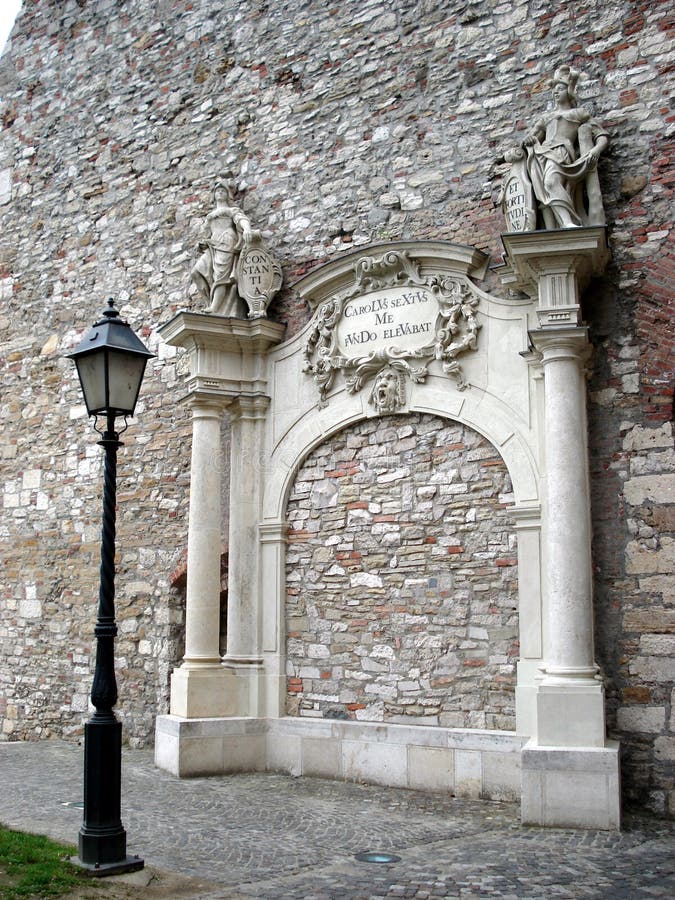 Stone gate stock photo. Image of hungary, seasons, magnificent - 5238730