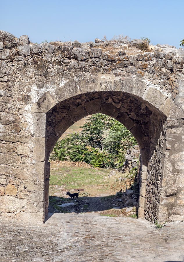 Stone Gate stock image. Image of entrance, architecture - 51531249
