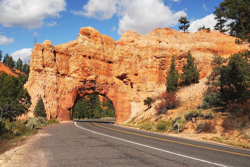 Stone Gate, Red Canyon, Utah Stock Image - Image of national, detail ...