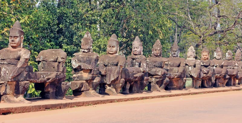 A Stone Guard Tower Overlooking a Blue Sea Stock Photo - Image of ...