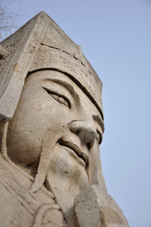 Stone Guardian stock photo. Image of asian, buddhist - 12951342