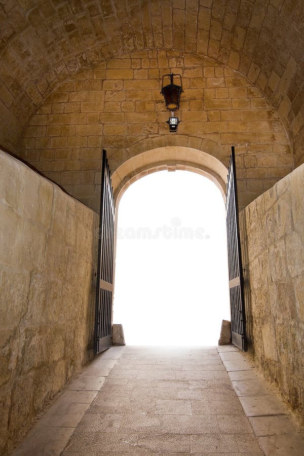 Stone Hall with the Windows and Arches Inside Central Asian Ancient ...