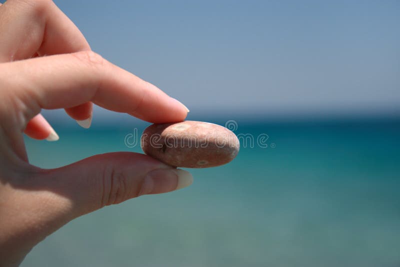 Stone In Hand Picture. Image: 10062675