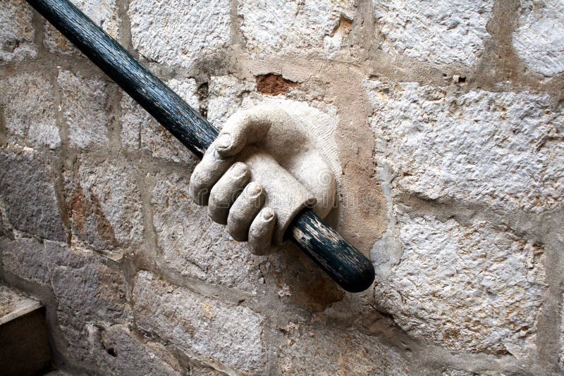 Stone hand stock image. Image of palace, dubrovnik, detail - 25480813