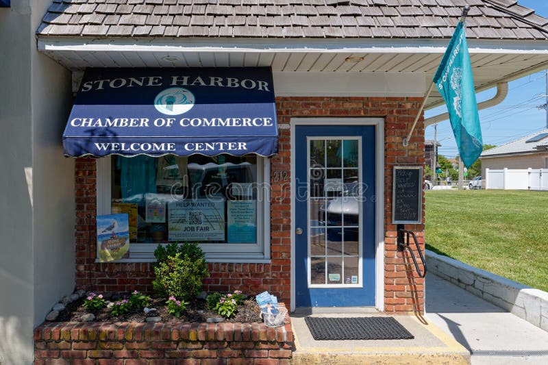 Stone Harbor Chamber of Commerce and Welcome Center Editorial Stock ...