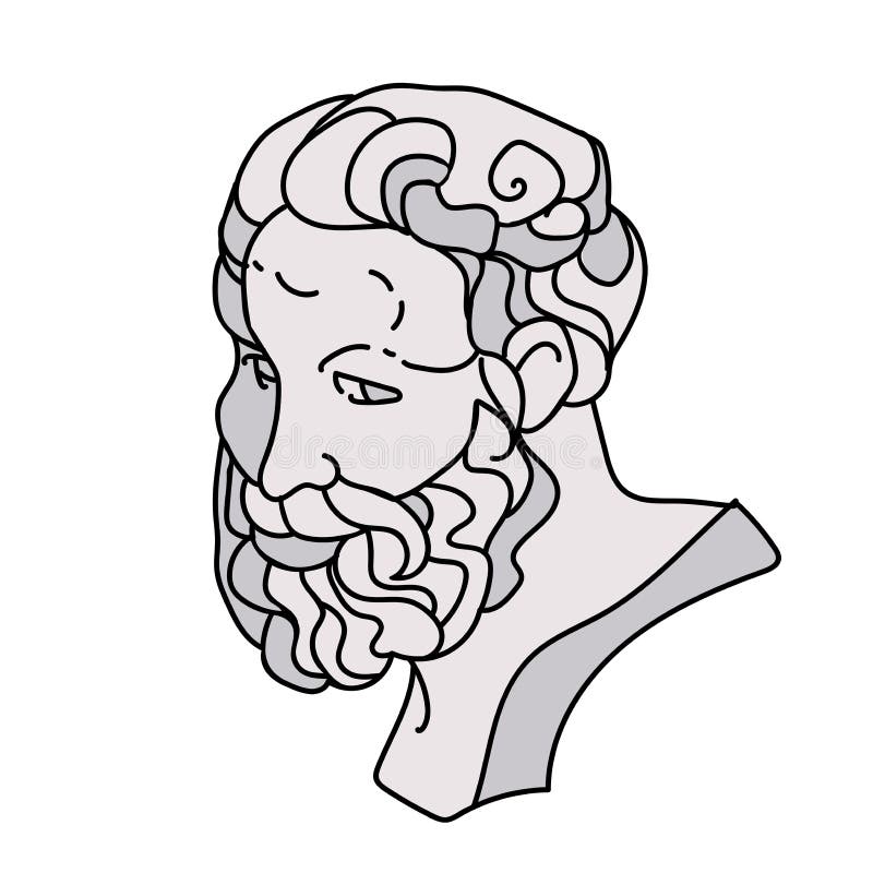 Modern Stone Head Design Stock Illustrations – 849 Modern Stone Head ...
