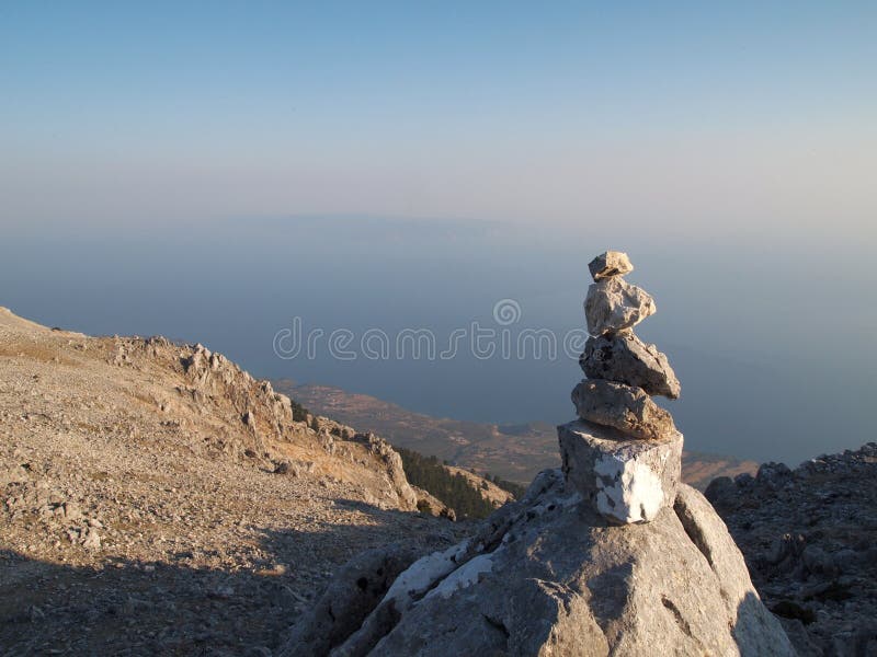 Stone-heap stock photo. Image of adventure, greece, nature - 56951198