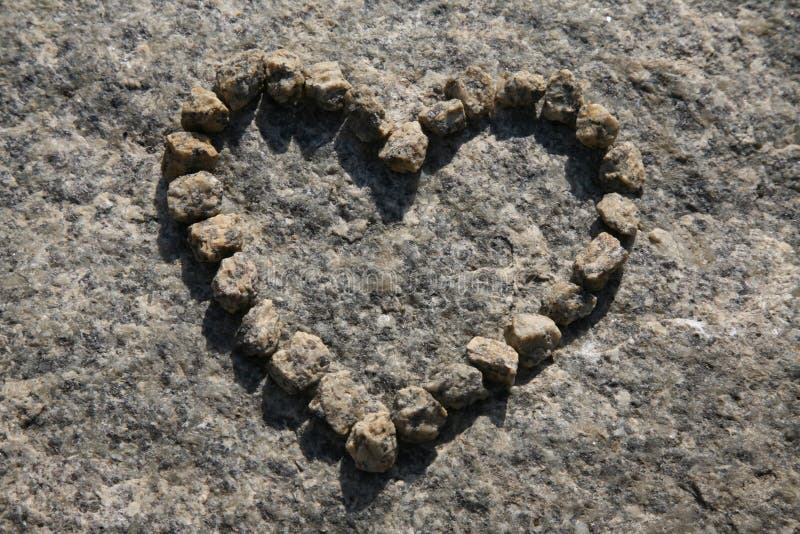 Stone heart stock photo. Image of symbol, love, enamoured - 11107566